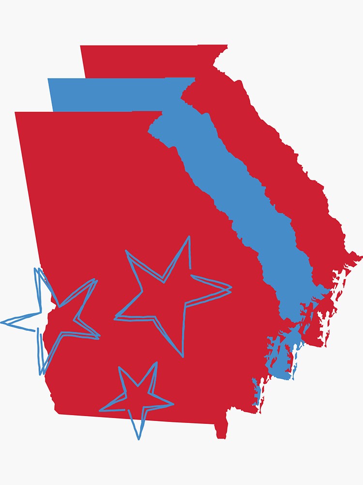 "Georgia Border, Dream" Sticker for Sale by LatterDaze | Redbubble