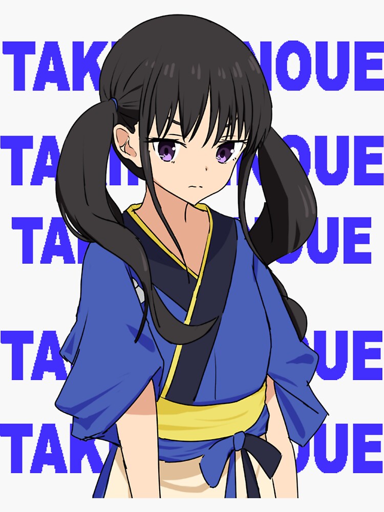 "Cute Takina Inoue fuuny design" Sticker for Sale by Anime-Chibi ...