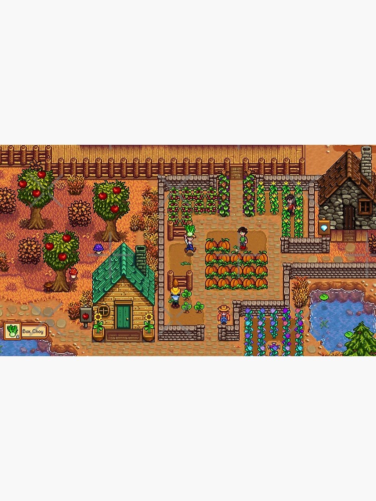 Stardew Valley Map 11 Poster For Sale By Zenlesszone Redbubble
