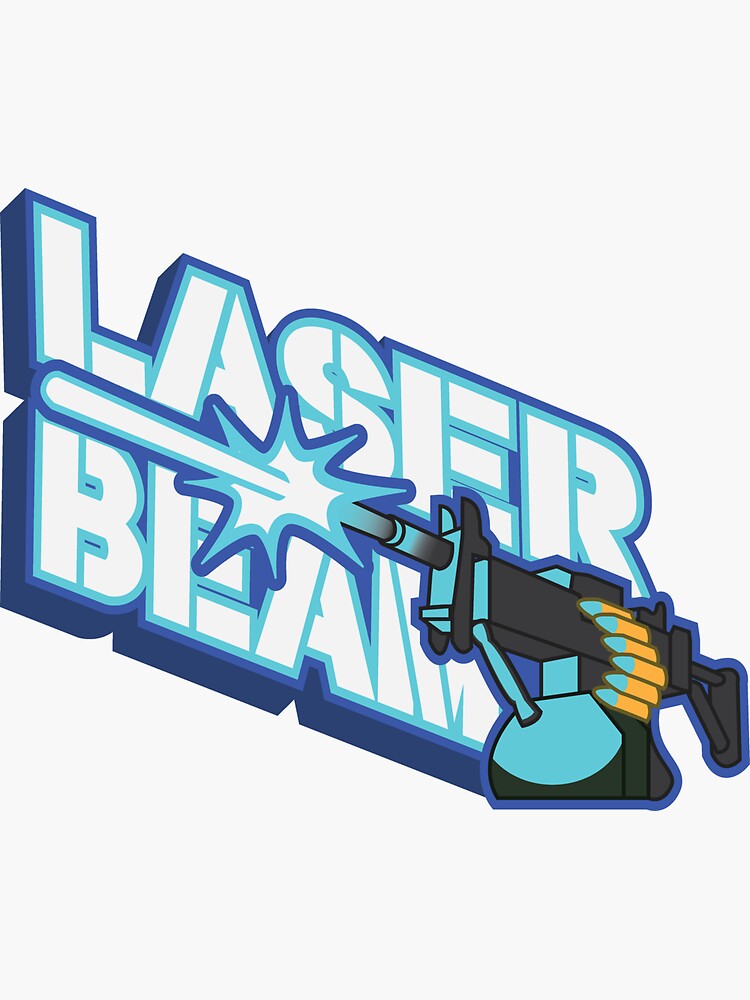 "CSGO Laser Beam Sticker" Sticker for Sale by Kaynines | Redbubble