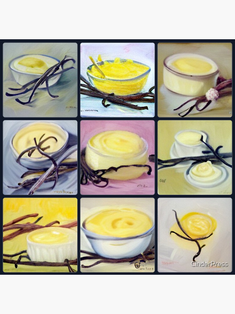 "Vanilla Custard Pack" Sticker for Sale by CinderPress | Redbubble