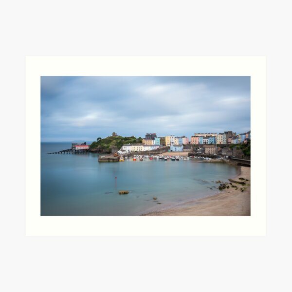 "Tenby Harbour" Art Print by Stars999 | Redbubble