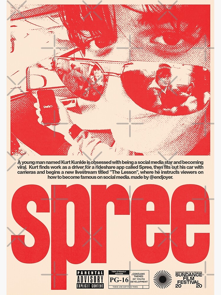 "SPREE kurt kunkle poster" Metal Print for Sale by ch43ri | Redbubble