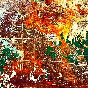 "frantic" Sticker for Sale by Lynne Prestebak | Redbubble