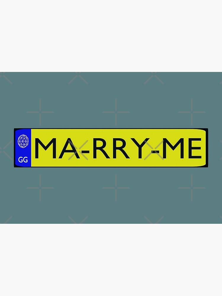 "Marry me Tag" Poster for Sale by BrightScale | Redbubble