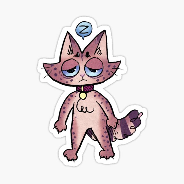 "sleepy" Sticker for Sale by stolas | Redbubble