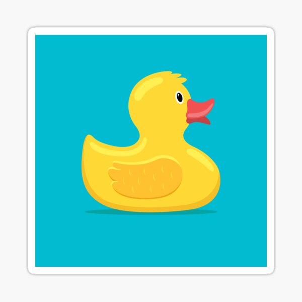 "Peep the Duckling cute duck classic t-shirt" Sticker for Sale by ...
