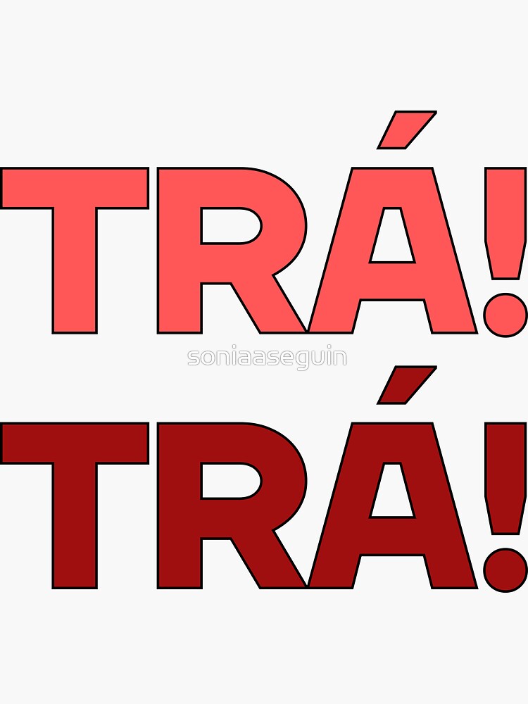 "Trá Trá Rosalia" Sticker by soniaaseguin | Redbubble