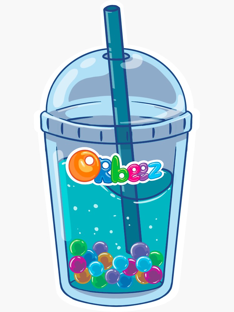 "Orbeez Bubble Tea" Sticker for Sale by MakeItArtsy | Redbubble