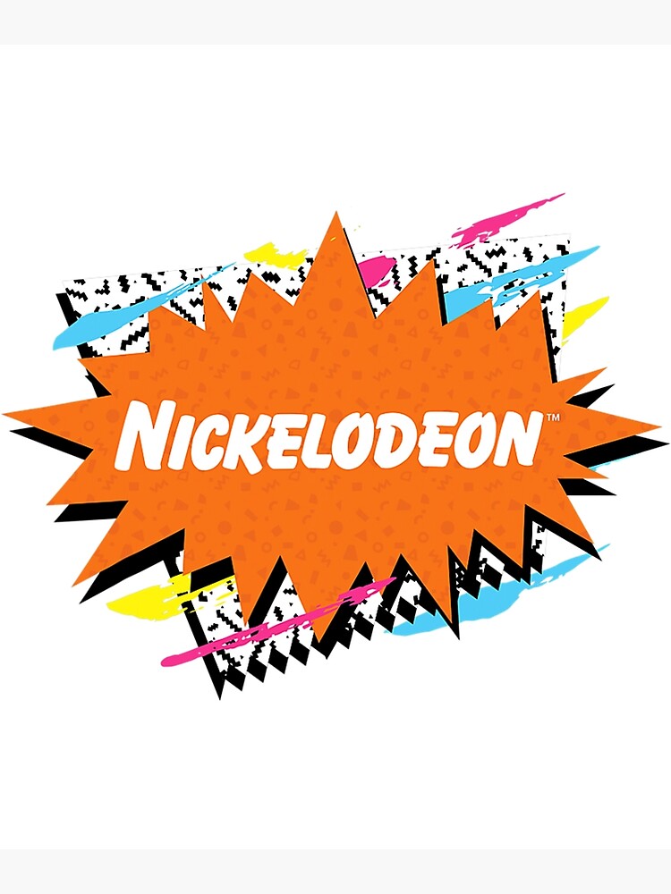 "Nickelodeon Retro Logo Graphic" Poster for Sale by murkybustle9 ...
