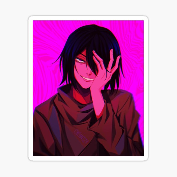 "Fyodor manga panel redraw" Sticker for Sale by Creantzy | Redbubble
