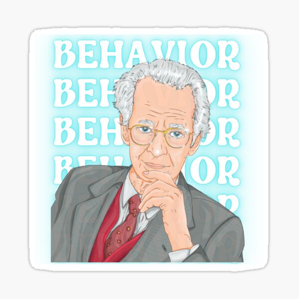 Pegatina «Análisis de Comportamiento Aplicado de Skinner Comportamiento ...