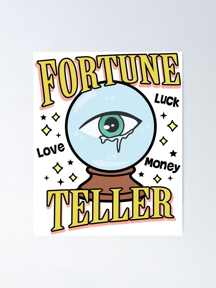 " Fortune teller" Poster for Sale by BrunaEsmanhotto | Redbubble