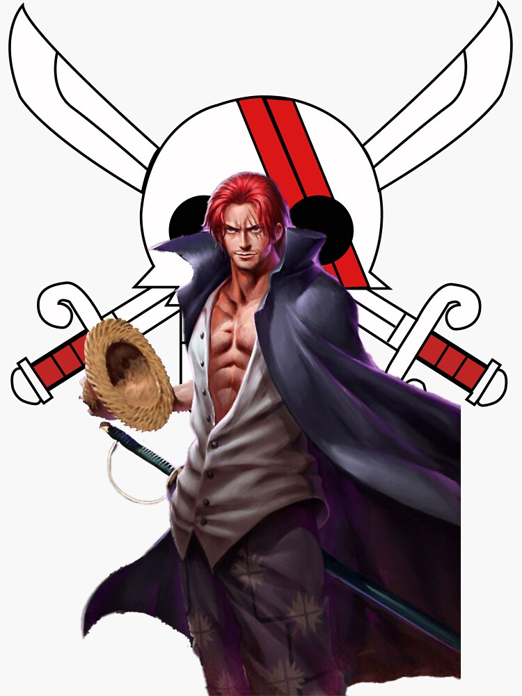 " Shanks" Sticker for Sale by RiVeTILL | Redbubble