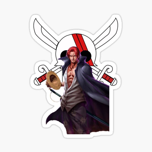 " Shanks" Sticker for Sale by RiVeTILL | Redbubble