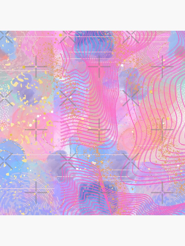 "candy floss" Sticker for Sale by weeweekiwi2 | Redbubble