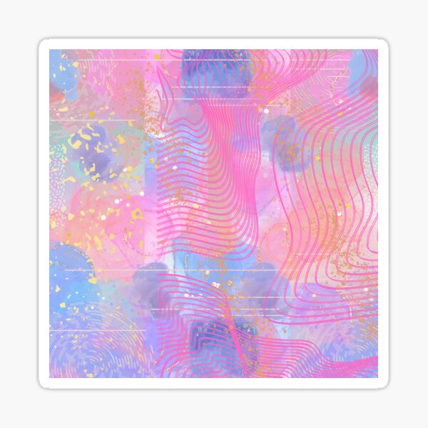 "candy floss" Sticker for Sale by weeweekiwi2 | Redbubble