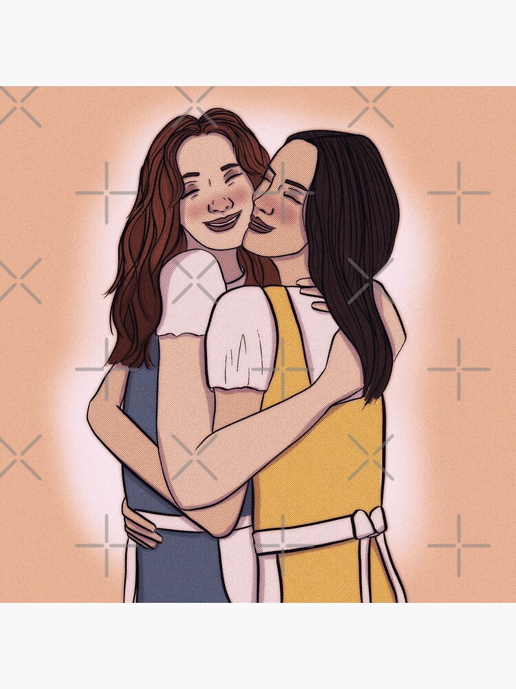 "nancy and bess" Sticker for Sale by emeraldvenomart | Redbubble