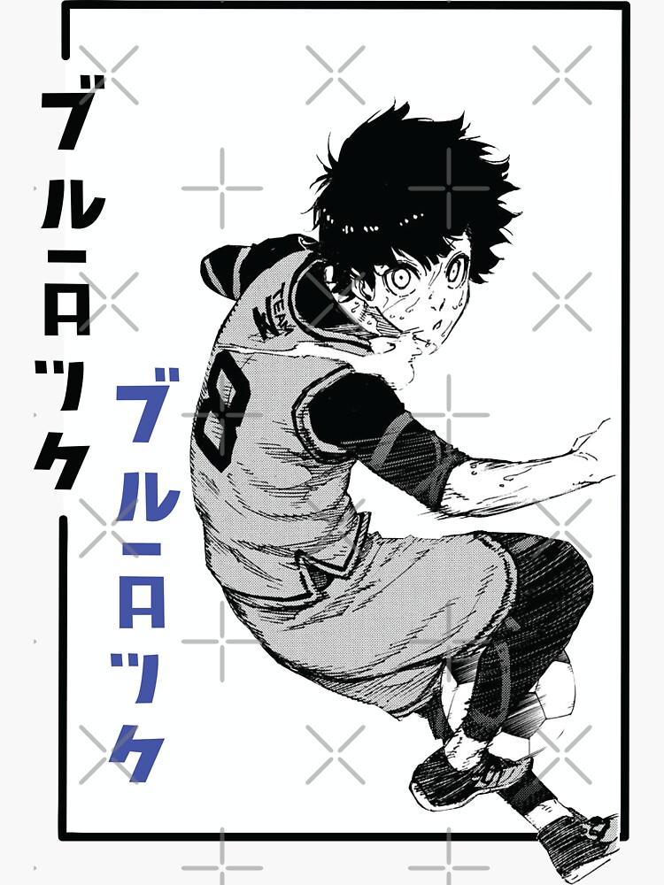 "Bachira Meguru .." Sticker for Sale by Pengun | Redbubble