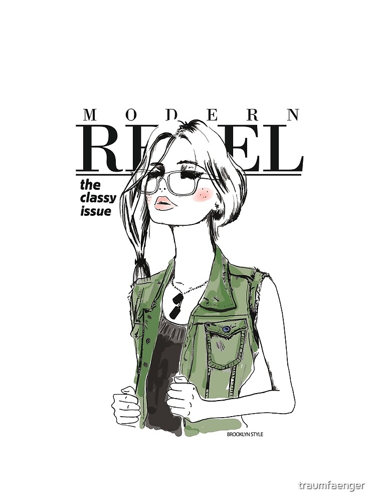 "Modern Rebel" T-shirt for Sale by traumfaenger | Redbubble | modern ...