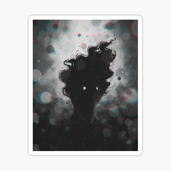 "Shadow figure / Dark silhouette" Sticker for Sale by VaraZsolo | Redbubble
