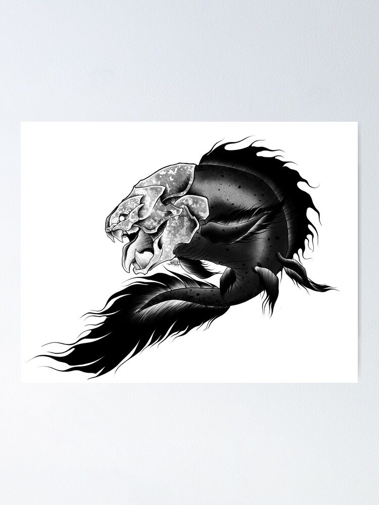 "Dunkleosteus" Poster for Sale by NomadaArtshop | Redbubble