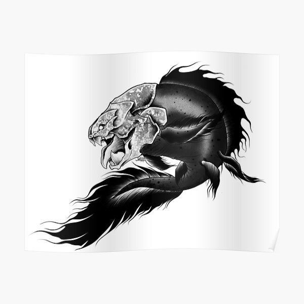 "Dunkleosteus" Poster for Sale by NomadaArtshop | Redbubble