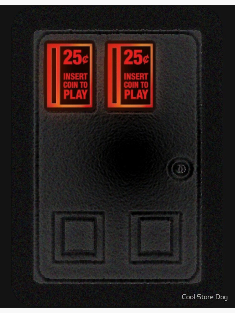 "Arcade Coin Door" Art Print by TheKalebFishStore | Redbubble