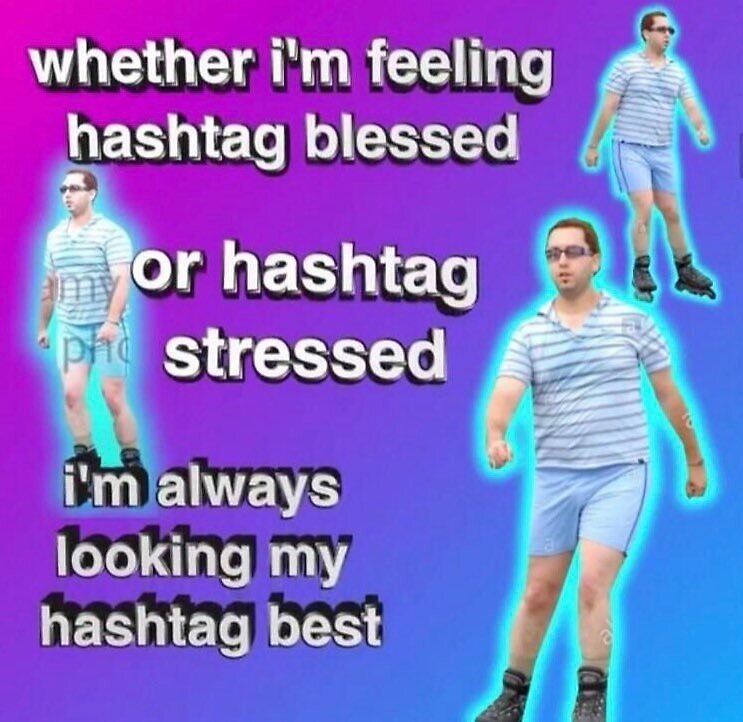 "Hashtag Best Meme Sticker " by pbdraws | Redbubble