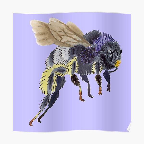 "Enbee" Poster for Sale by DuskyCatArt | Redbubble