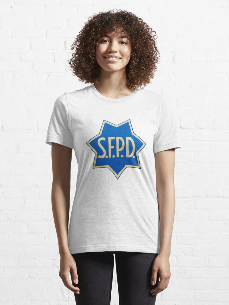 "San Francisco Police Logo" T-shirt for Sale by mrdoomits | Redbubble ...