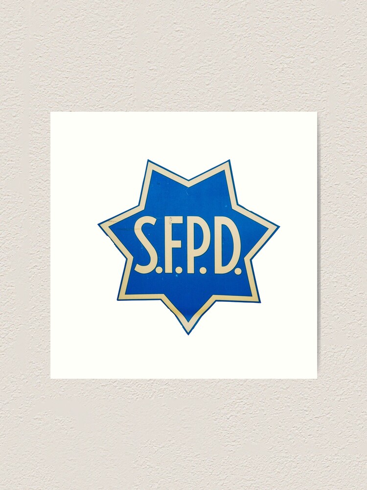 "San Francisco Police Logo" Art Print for Sale by mrdoomits | Redbubble