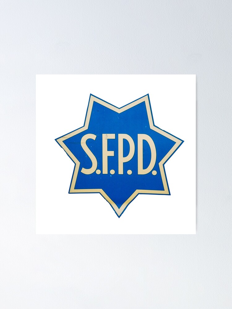 "San Francisco Police Logo" Poster for Sale by mrdoomits | Redbubble