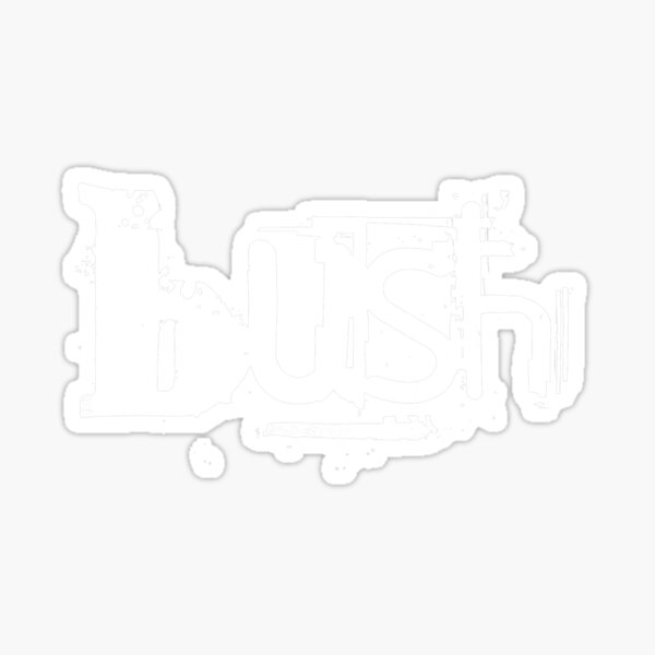"bush band logo" Sticker for Sale by VioletFletcher | Redbubble