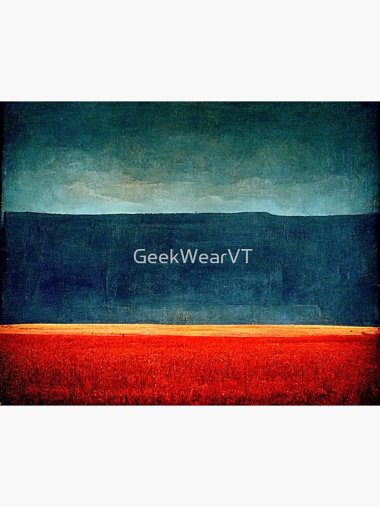 "Mark Rothko inspired landscape painting" Poster for Sale by GeekWearVT ...