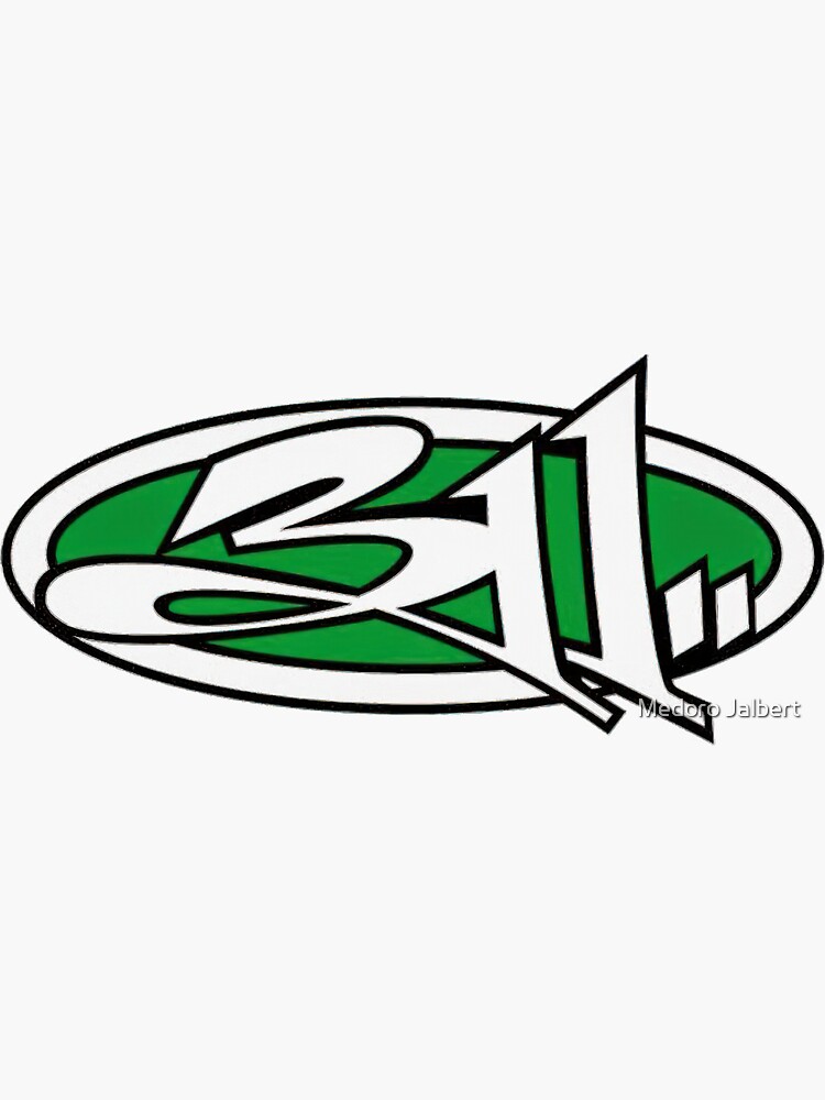 "311 Band" Sticker for Sale by bosokenscrean | Redbubble