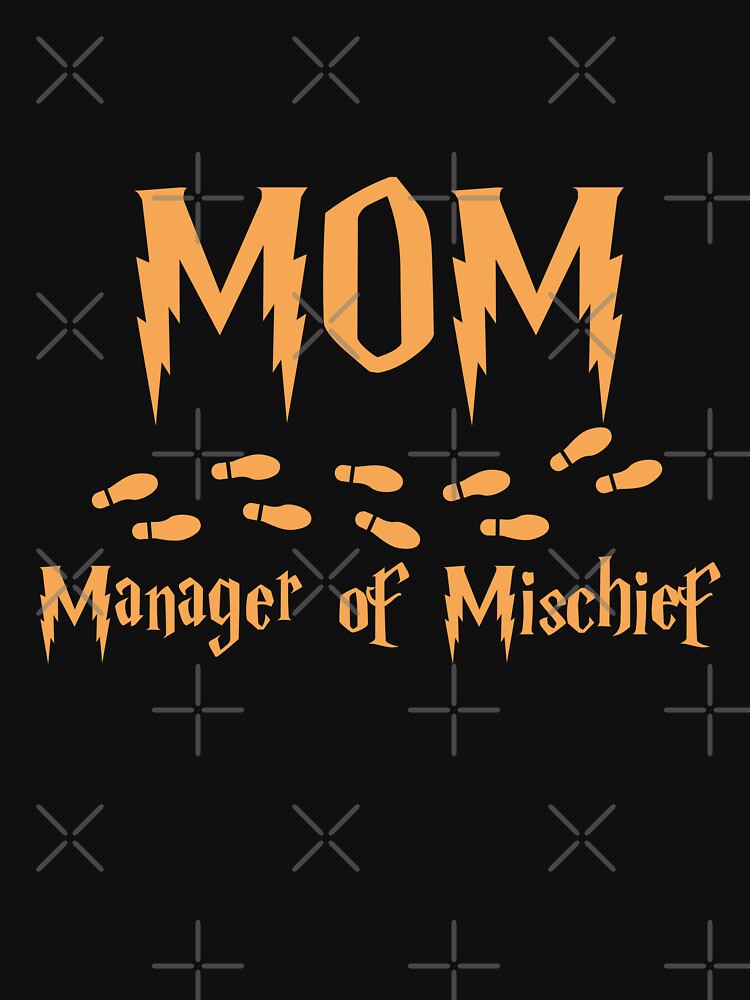 "Mom mischief manager harry p hp" Essential T-Shirt for Sale by Sadaf's ...