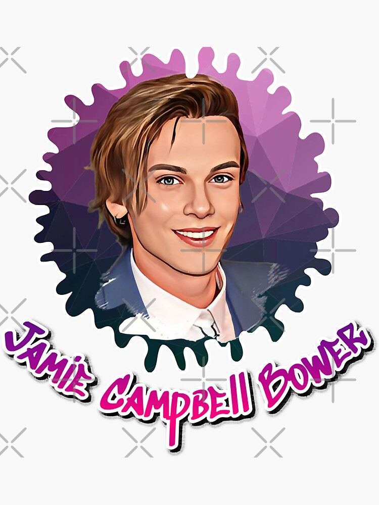 "Anniversary Gift Jamie Campbell Bower Gifts For Everyone" Sticker for ...
