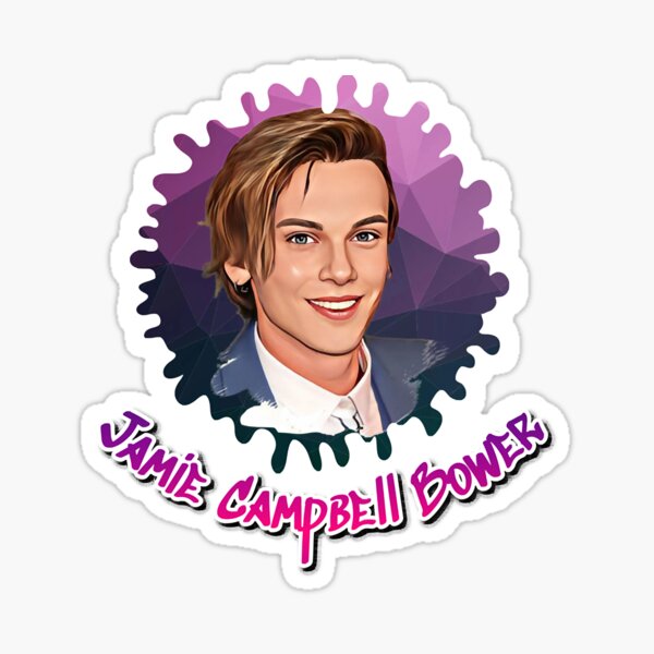 "Anniversary Gift Jamie Campbell Bower Gifts For Everyone" Sticker for ...