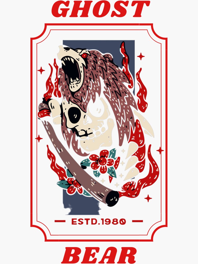 "Zombie Creepy Kawaii Teddy Bear Ghost Bear" Sticker for Sale by JosiahParisian | Redbubble