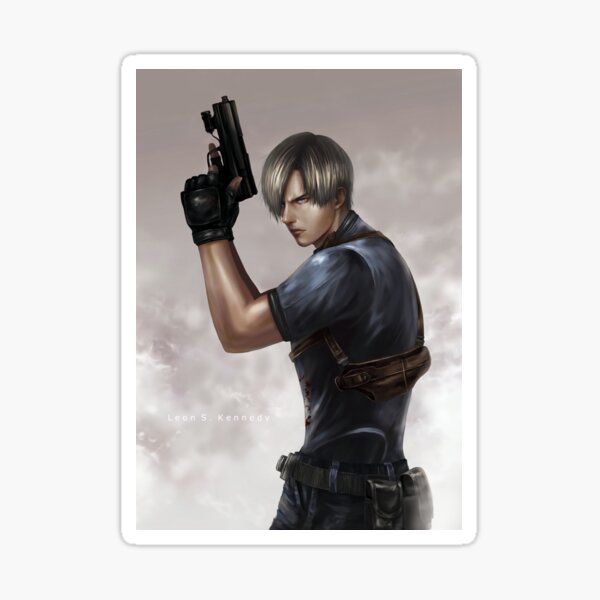 "Leon S Kennedy" Sticker for Sale by Wiraphong | Redbubble