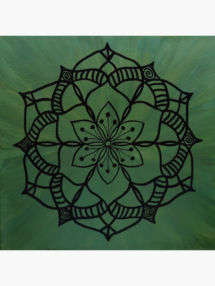 Pegatina «MANDALA DE MEJORA DEL ADN ~ GEOMETRÍA SAGRADA PARA EL ALMA ...