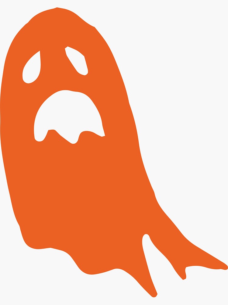 "Spooky Ghost/Ghoul Halloween " Sticker for Sale by GrowLove | Redbubble