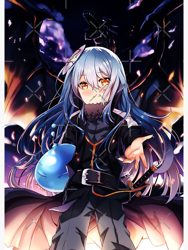 "Rimuru Tempest" Sticker for Sale by Linearthur | Redbubble