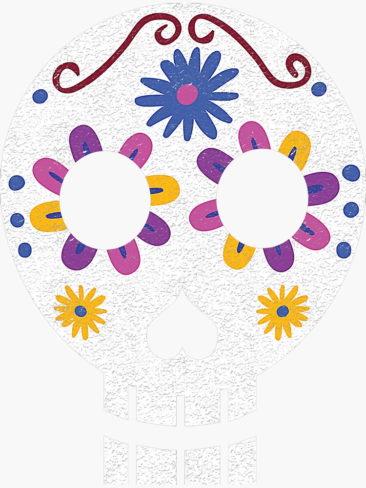 "Coco skull" Sticker for Sale by michaelbuler | Redbubble