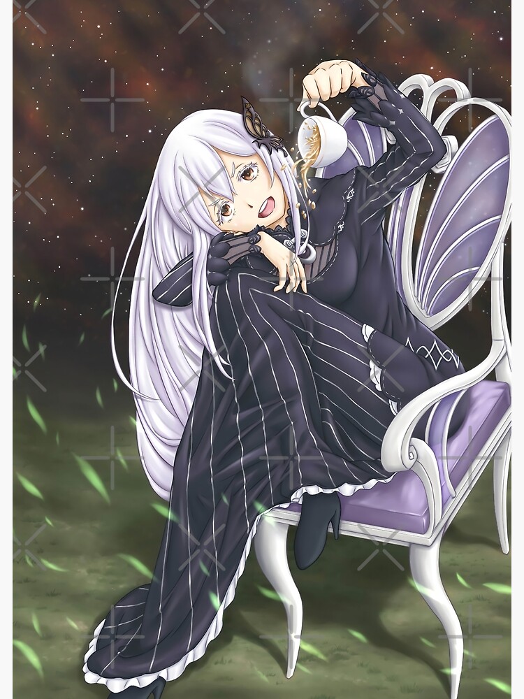 "Echidna Re Zero Epic Design for fan" Art Print for Sale by roycool ...