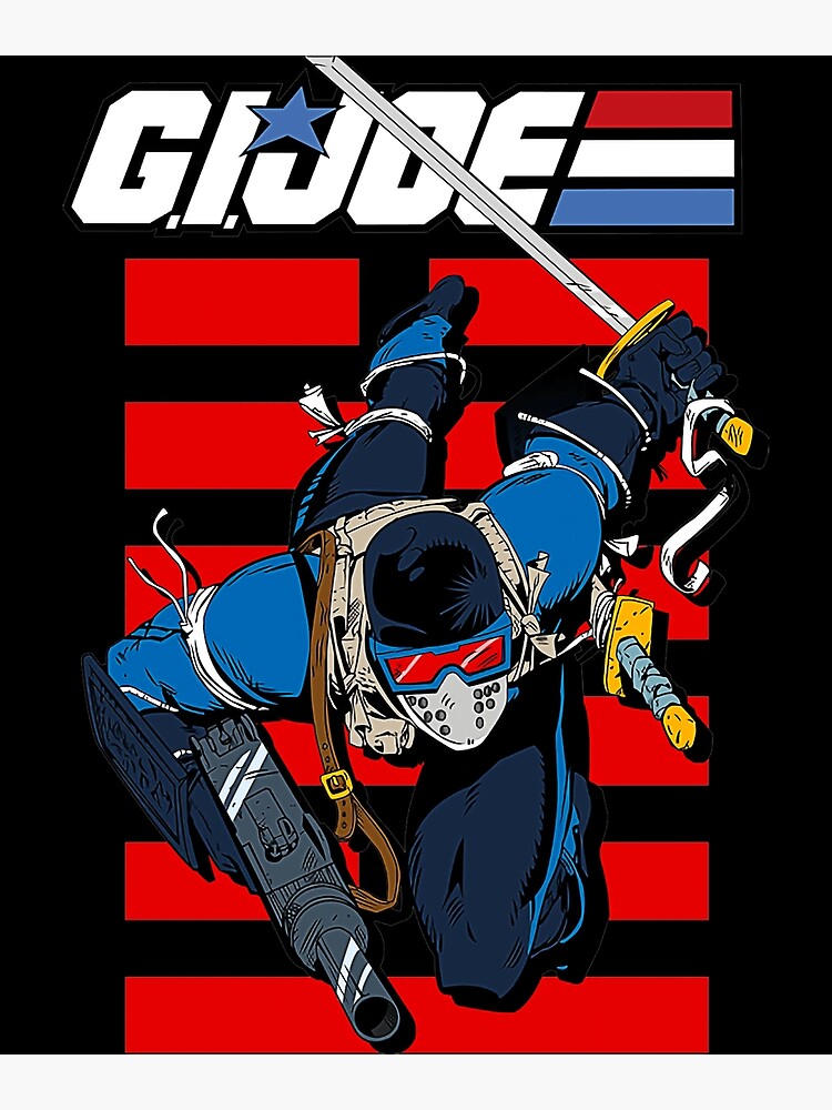"Gi Joe fan Gi Joe" Poster for Sale by keitrubin | Redbubble