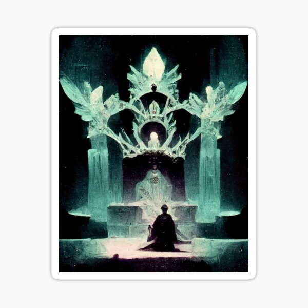 "The Throne of the Fae King" Sticker for Sale by PhantomPainter | Redbubble