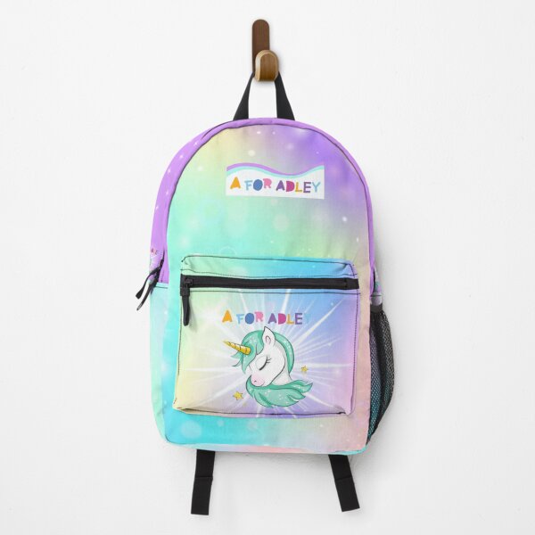 "Beautiful A For Adley girls school backpack, back to school backpacks ...