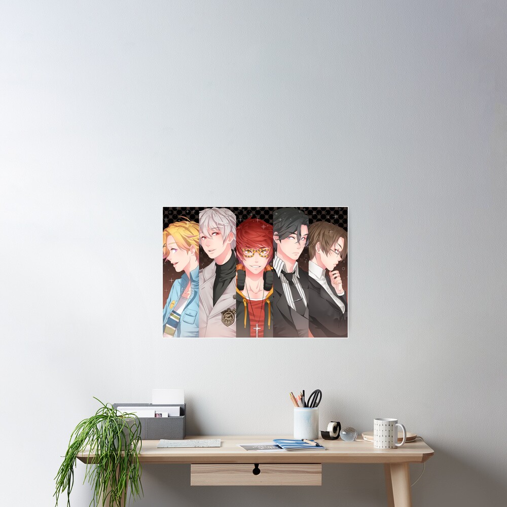 "Mystic Messenger" Poster by NorikoHayashi | Redbubble
